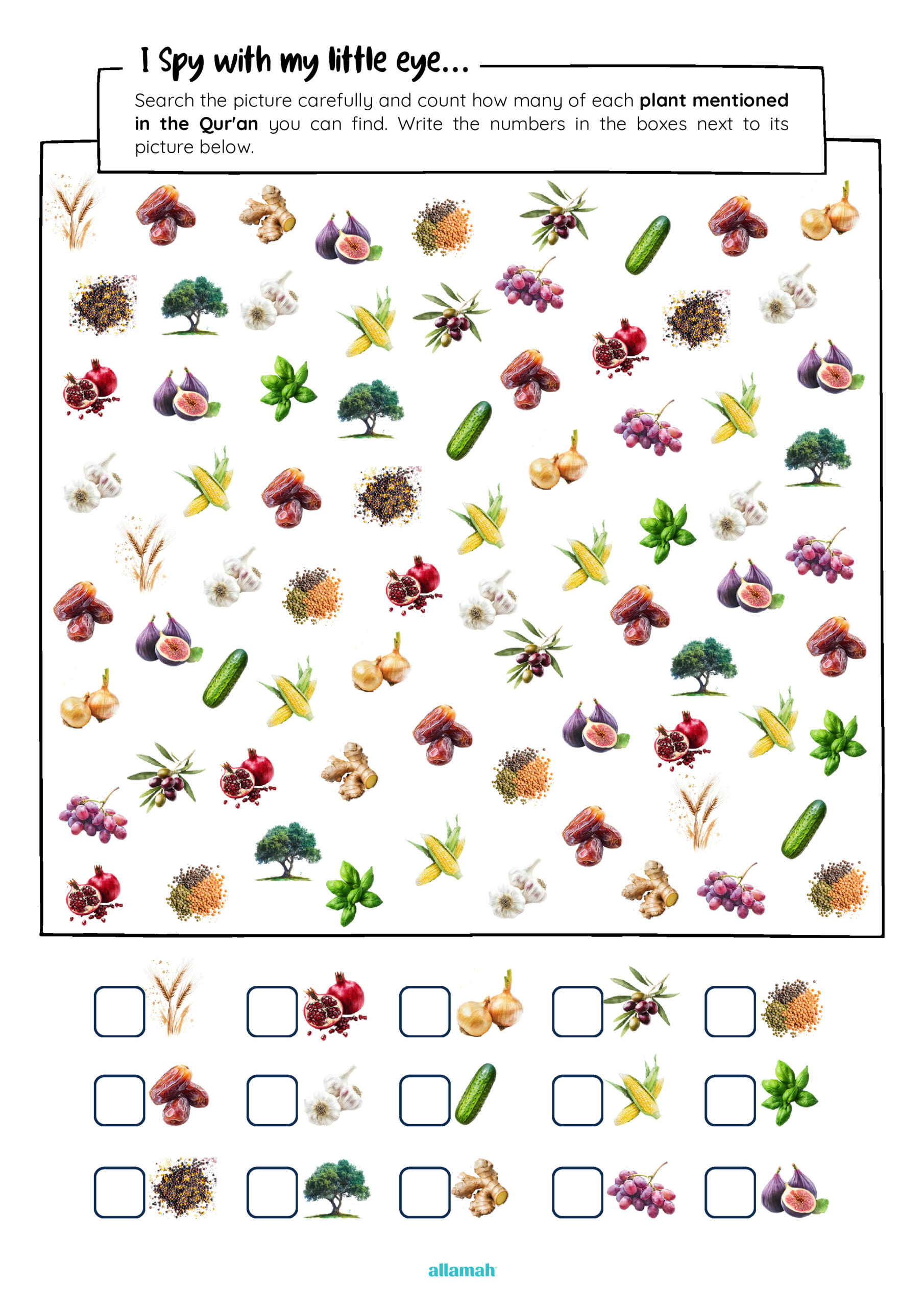 I Spy Plants in the Qur’an – Welcome to Allamah