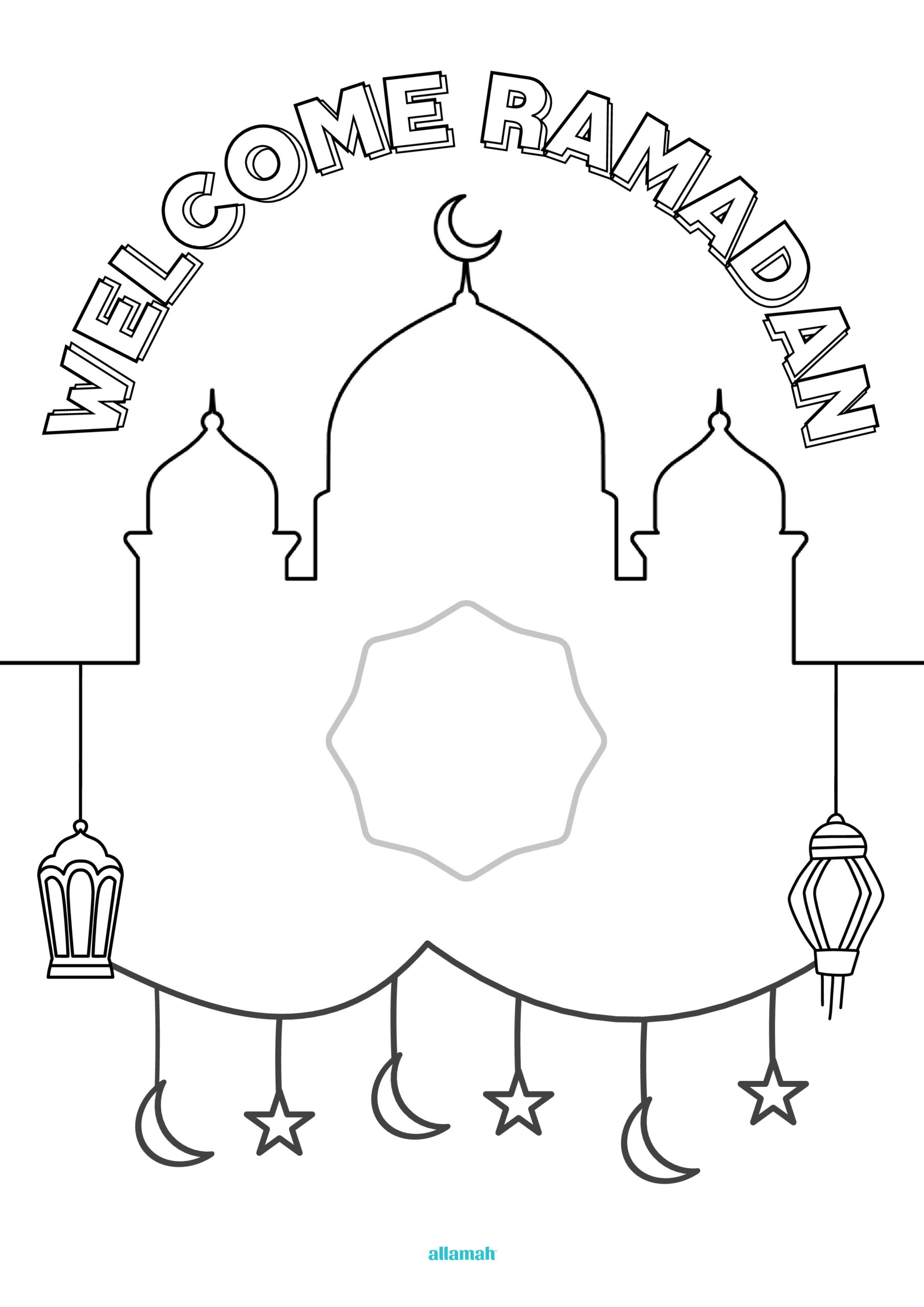 Welcome Ramadan Pop-Up Craft – Welcome to Allamah