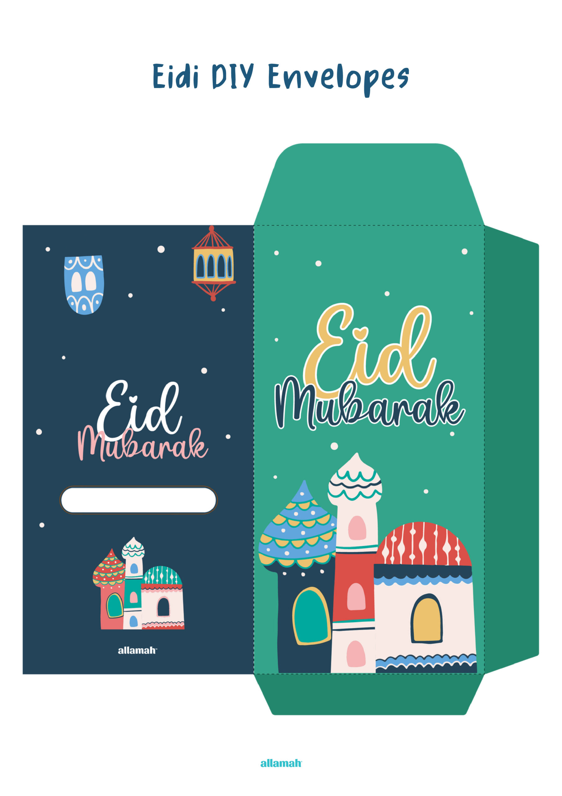 Eidi DIY Envelopes – Welcome to Allamah