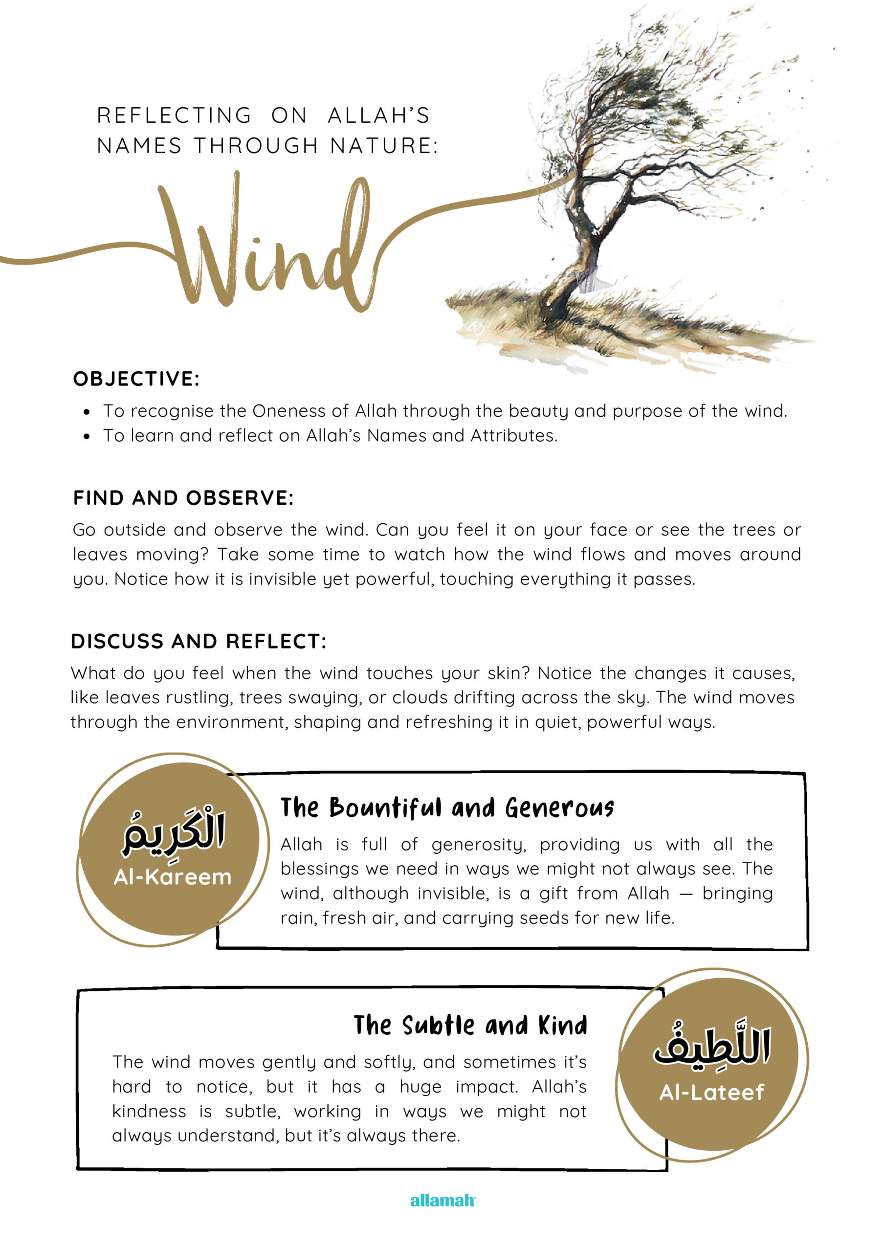 Reflecting on Allah’s Names Through Nature: Wind – Welcome to Allamah