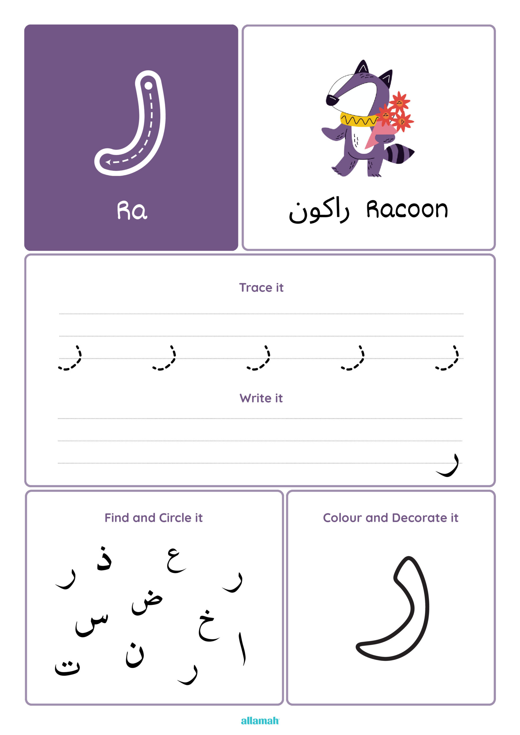 Arabic Letter Ra – Welcome to Allamah