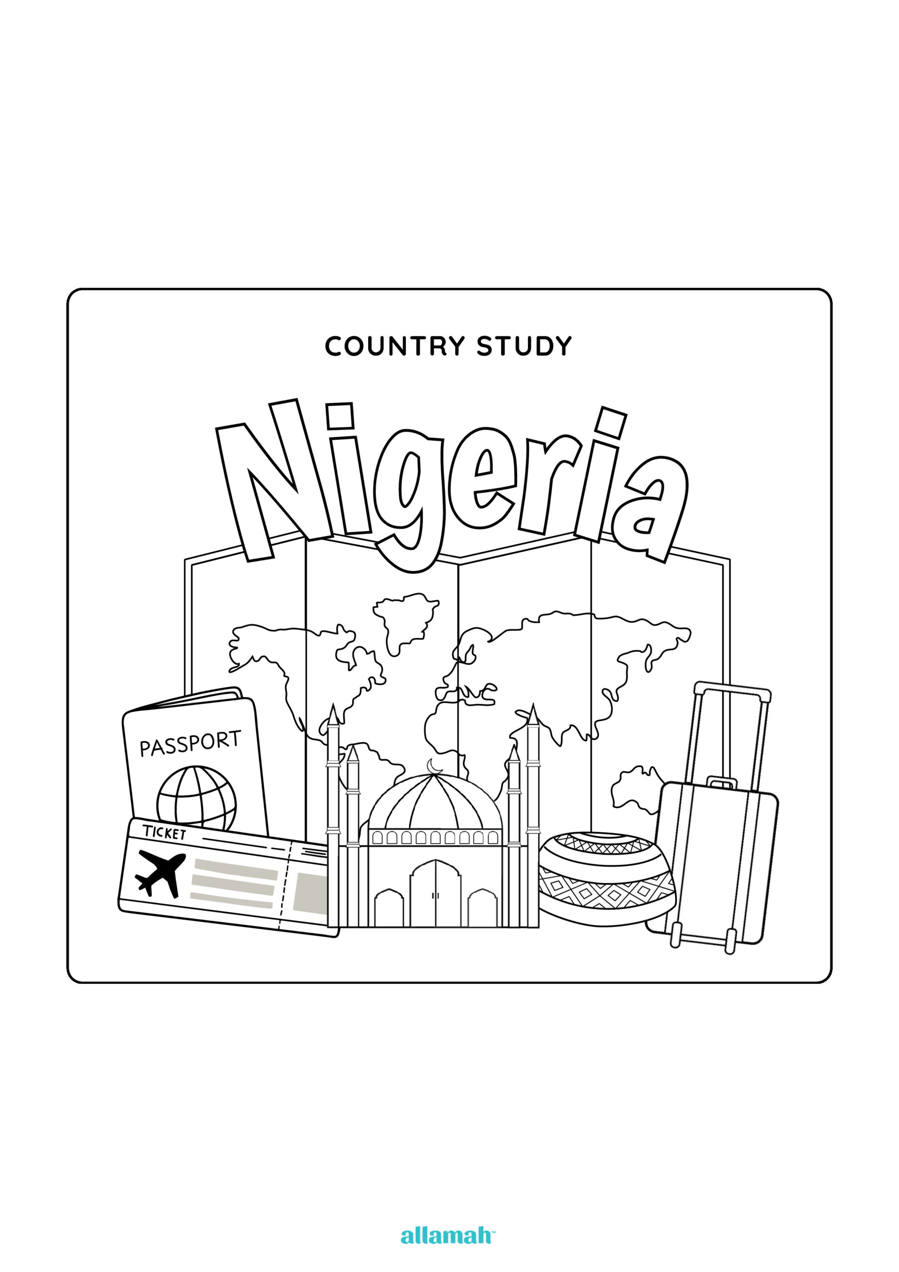Nigeria Country Study Lapbook – Welcome to Allamah