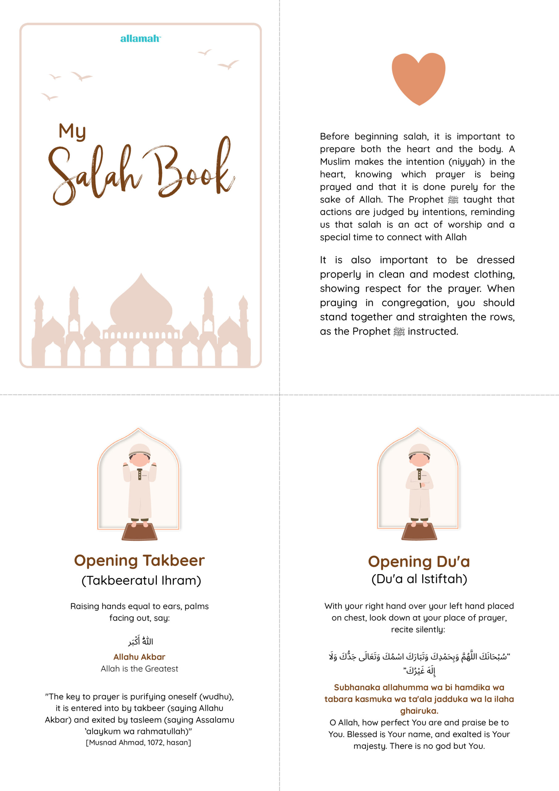My Salah Book – Welcome to Allamah
